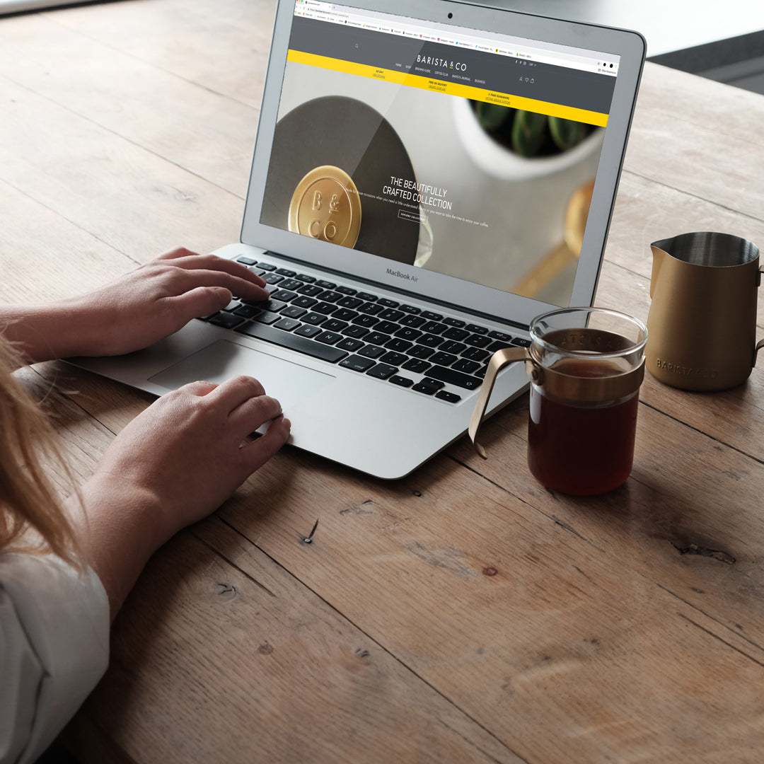 Barista & Co Coffee and Kit | New Website Launch! 2018