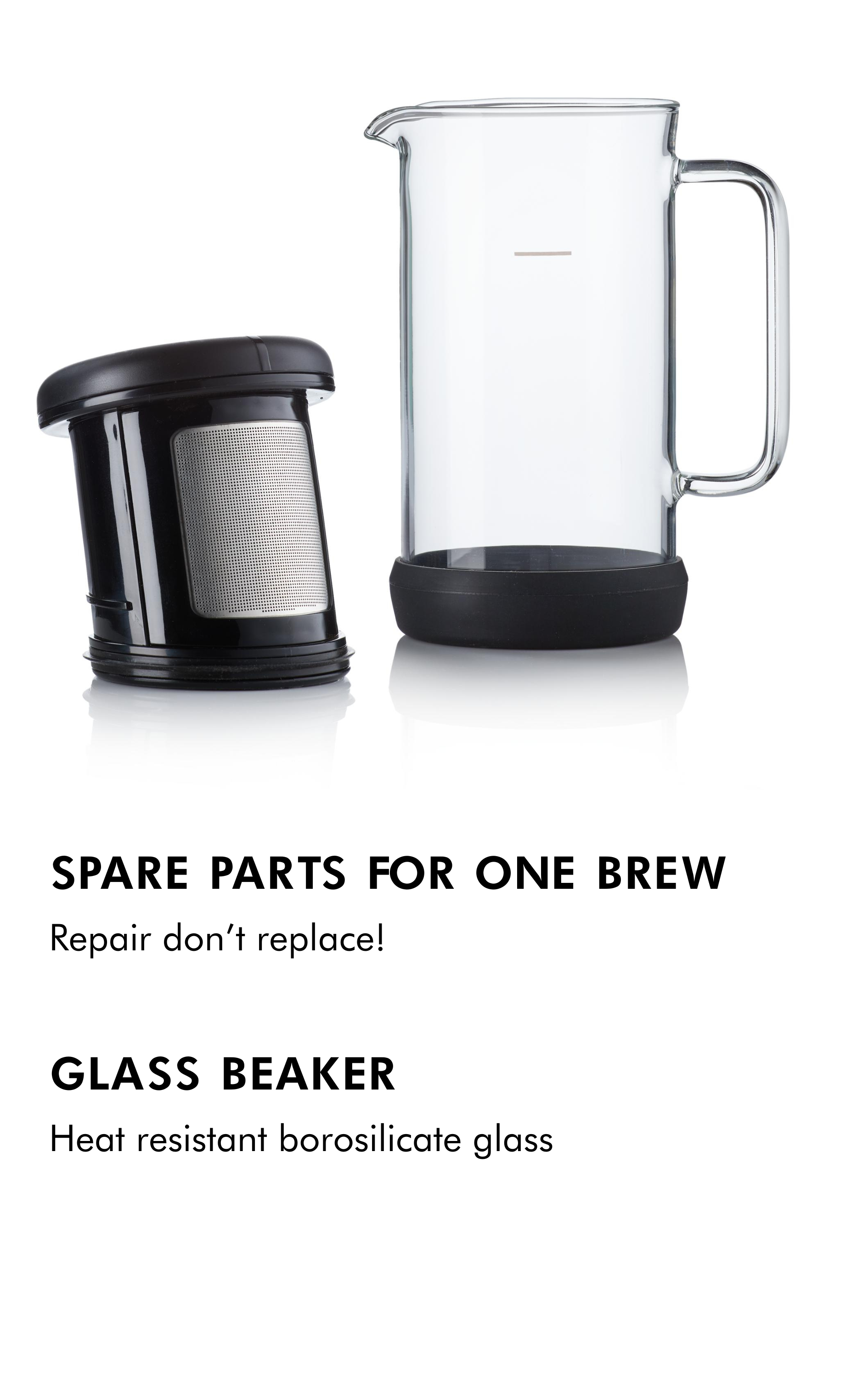 Replacement Beaker | One Brew Spare Parts | Barista & Co
