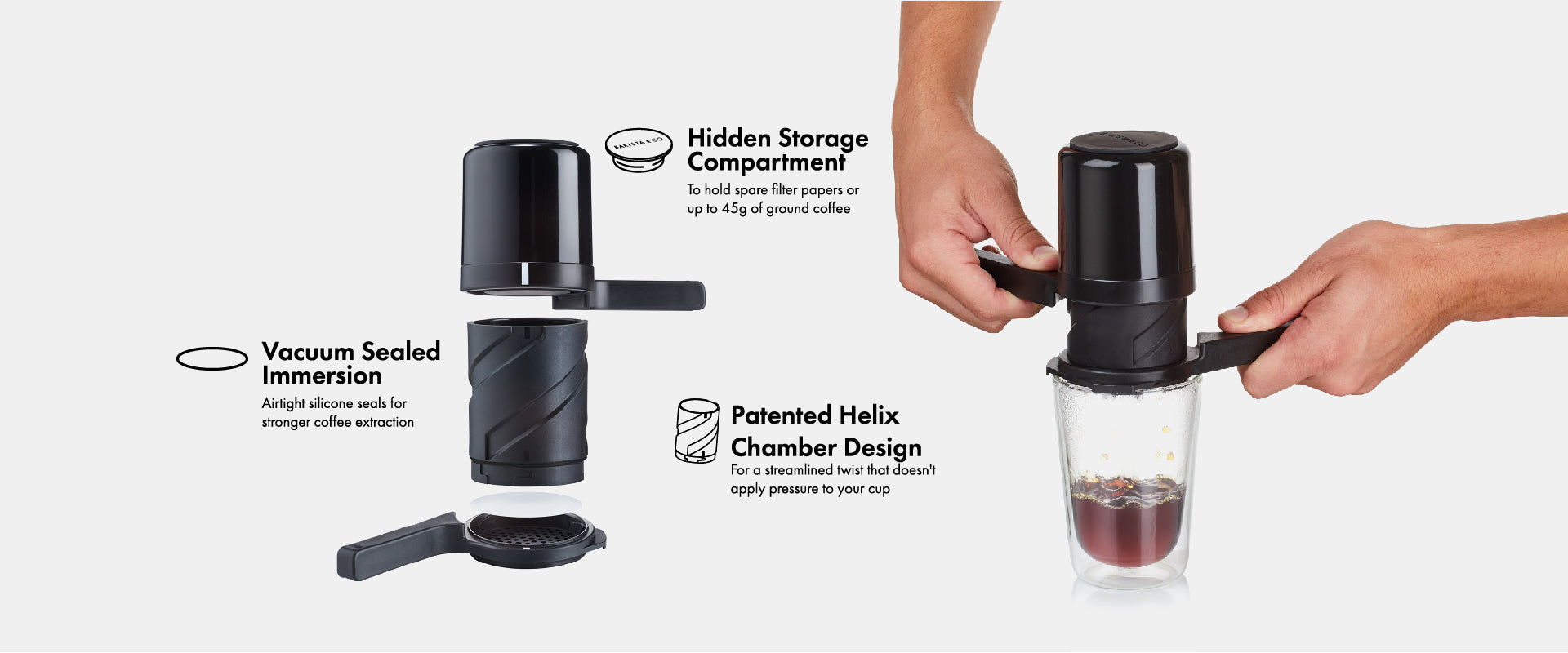 Strong Brew | Our Strongest Coffee Maker | Barista & Co