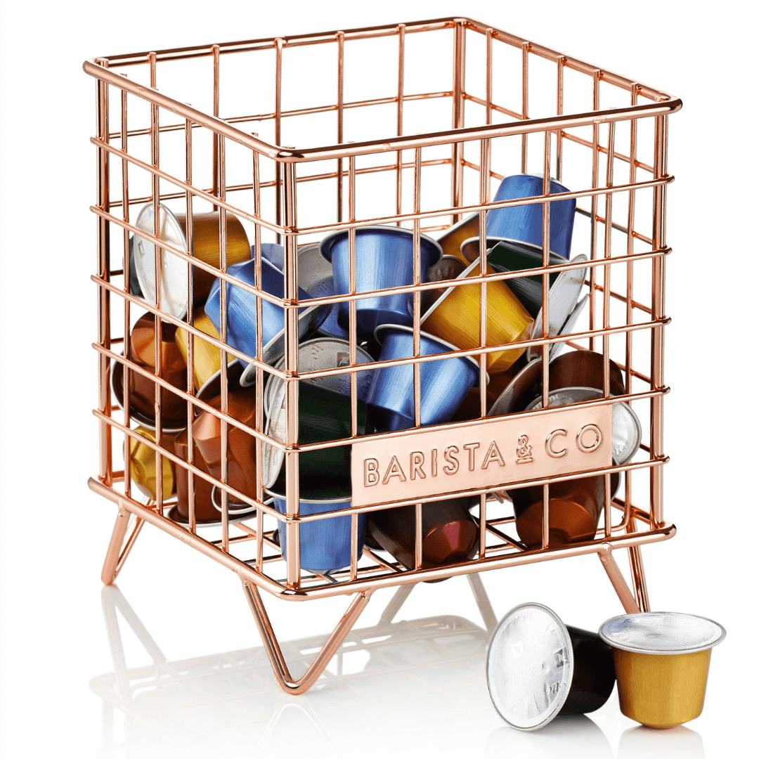 Coffee Pod Cage | Capsule Caddy for Storage | Barista & Co